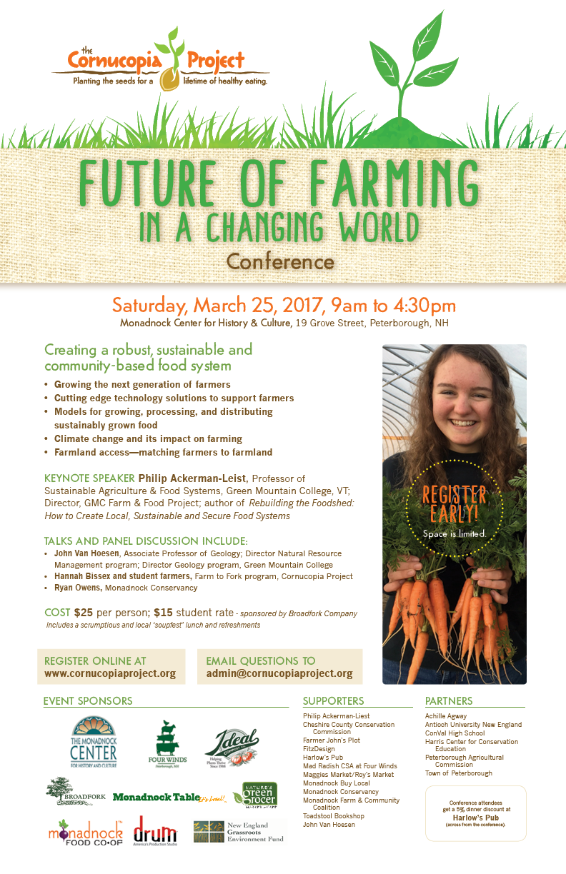 Registration Open: Future of Farming Conference – Yarden of Eatin'